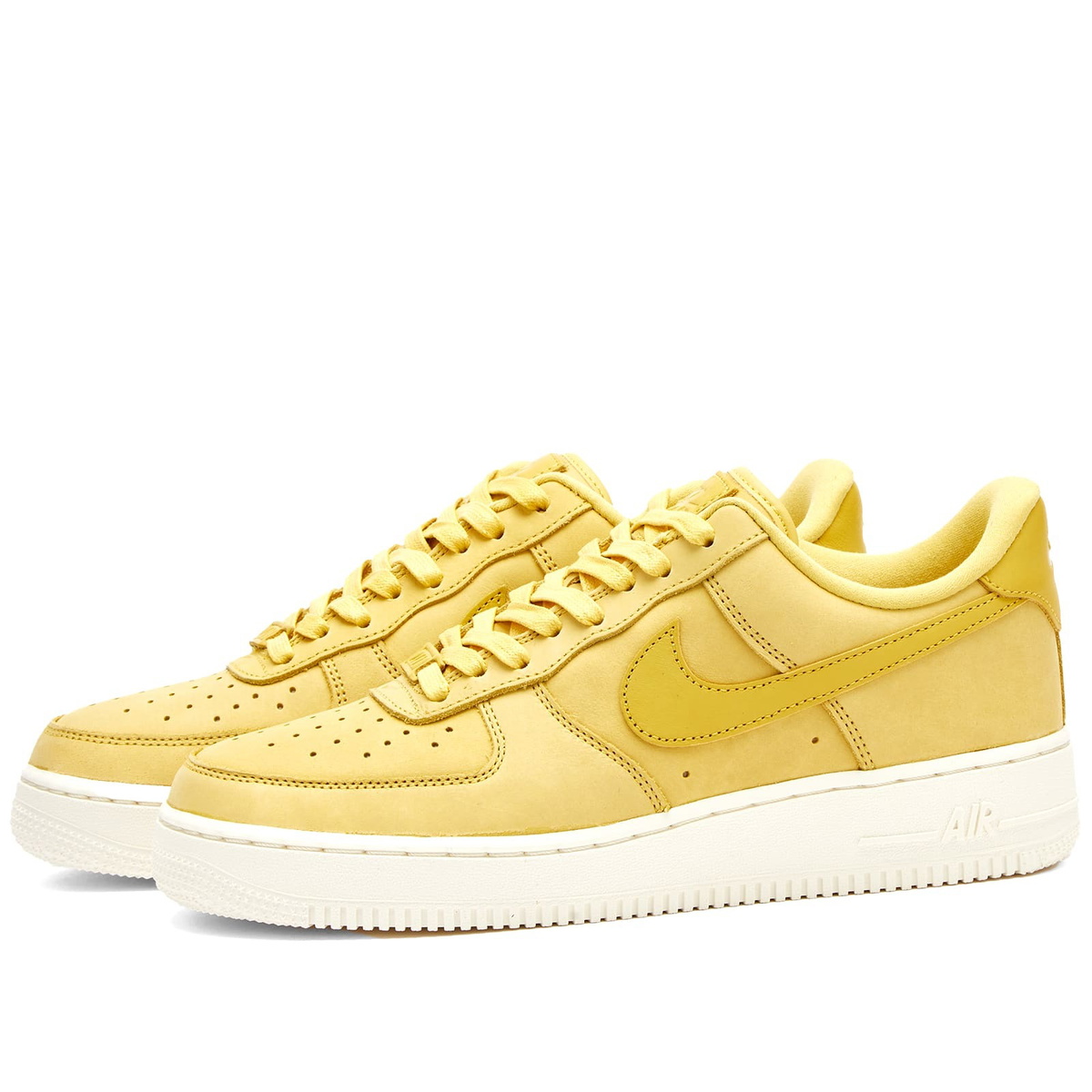 Nike Women's Air Force 1 Premium W Sneakers in Lemon Drop/Sail Nike