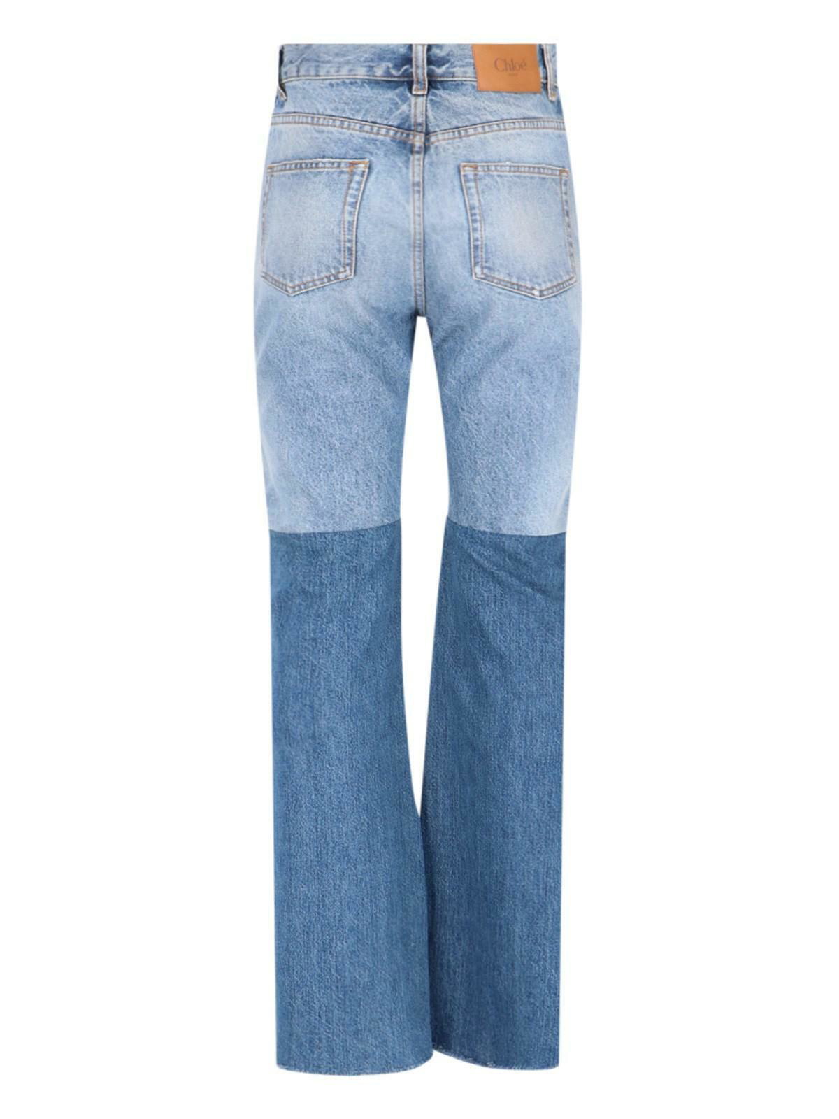 Chloé patchwork Bootcut Jeans Chloe