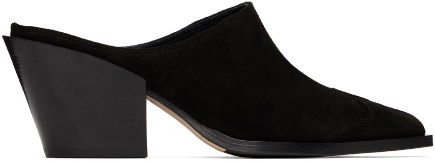 Aeyde Black Astrid Mules Aeyde