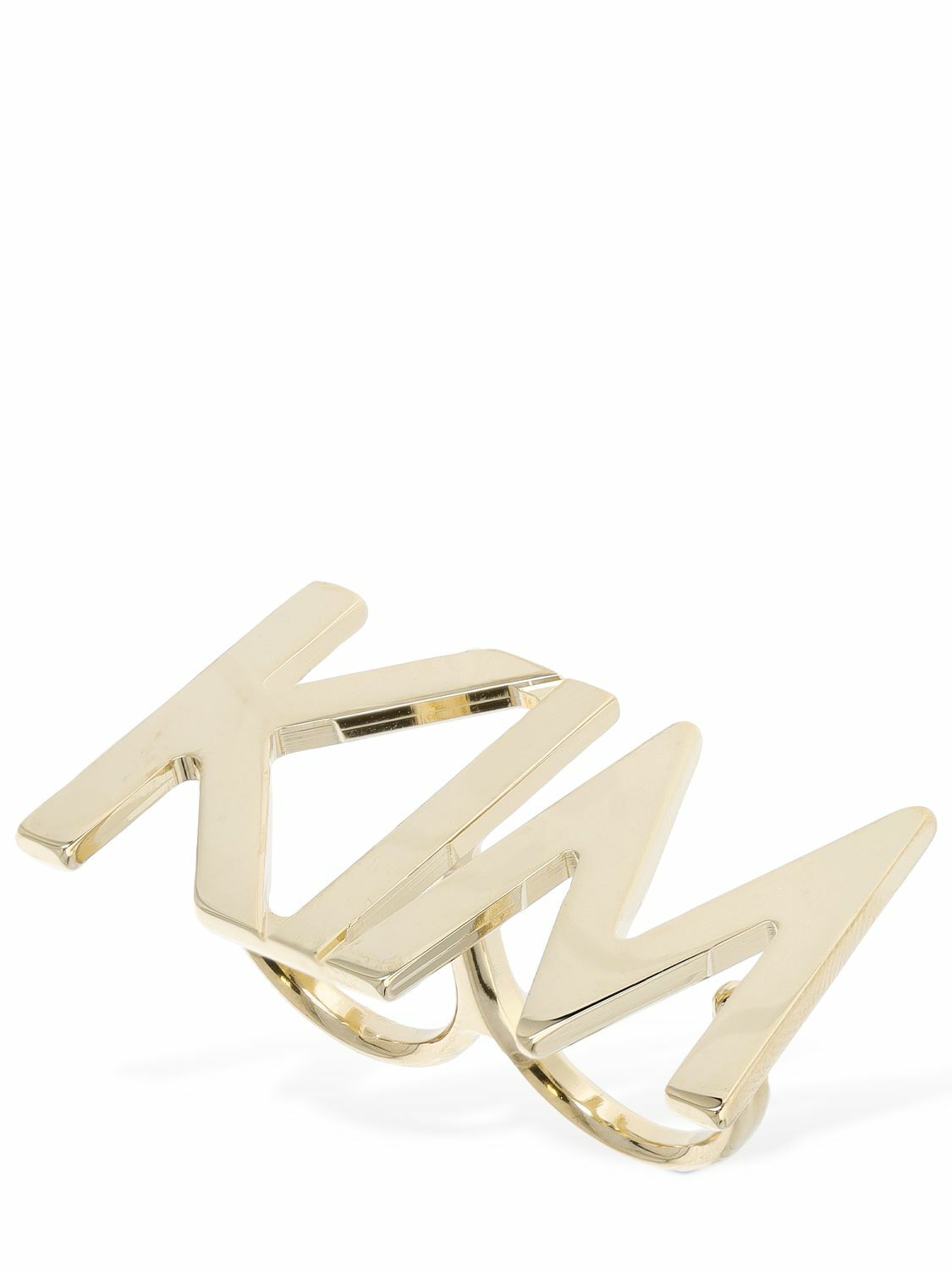 DOLCE & GABBANA - Kim Letters Double Ring Dolce & Gabbana