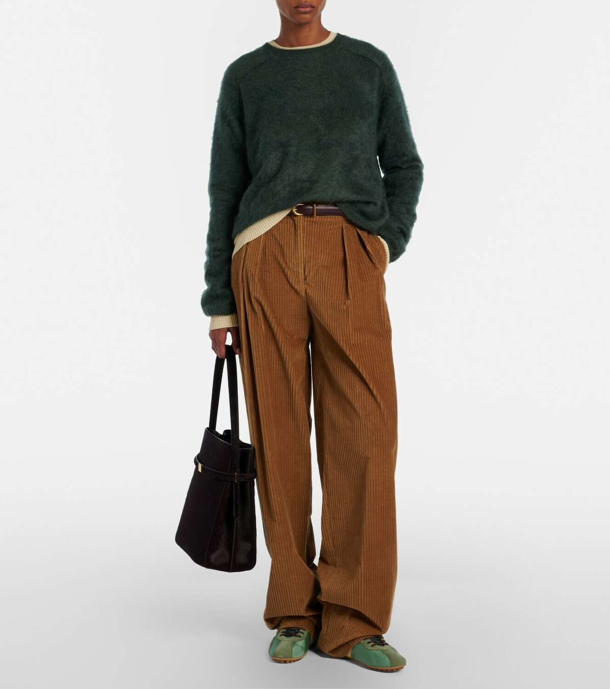 Tod's Classic suede-trimmed sneakers Tod's