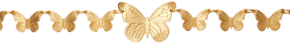 Blumarine Gold Butterfly Belt Blumarine