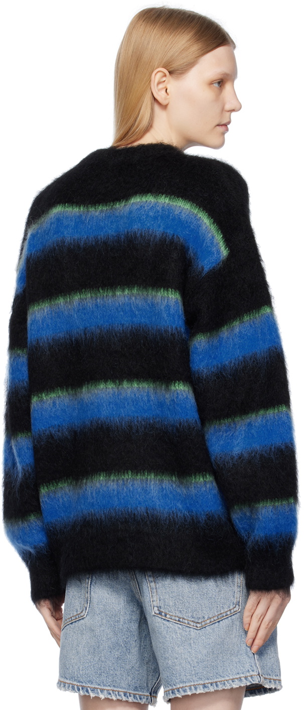 Alexander Wang Black & Blue Oversized Sweater Alexander Wang