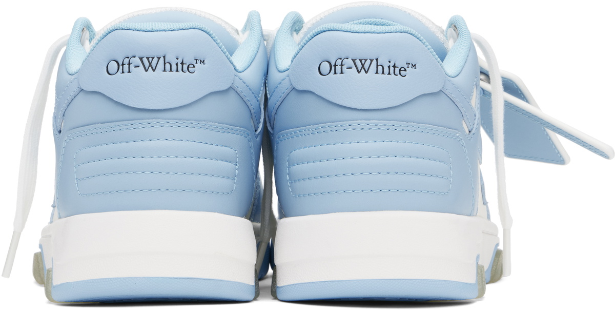 Off-White Blue & White Out Of Office Sneakers Off-White