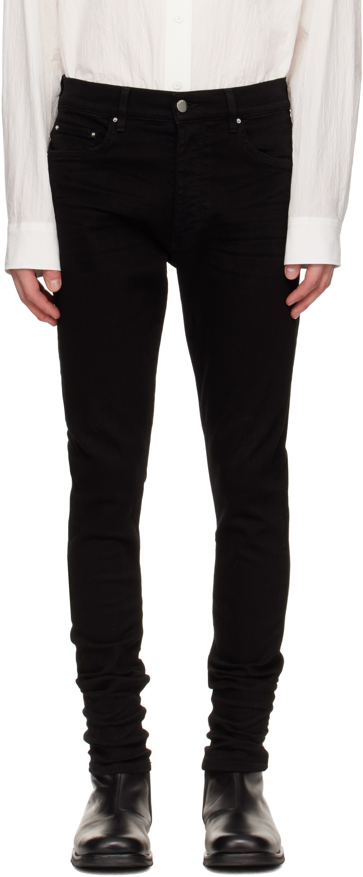 AMIRI Black Stack Jeans Amiri