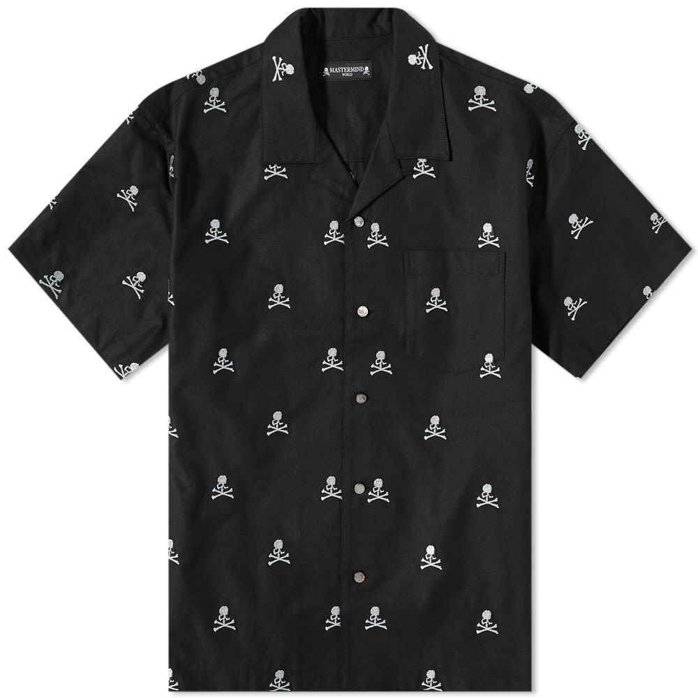 MASTERMIND WORLD All-Over Skull Logo Shirt MASTERMIND WORLD