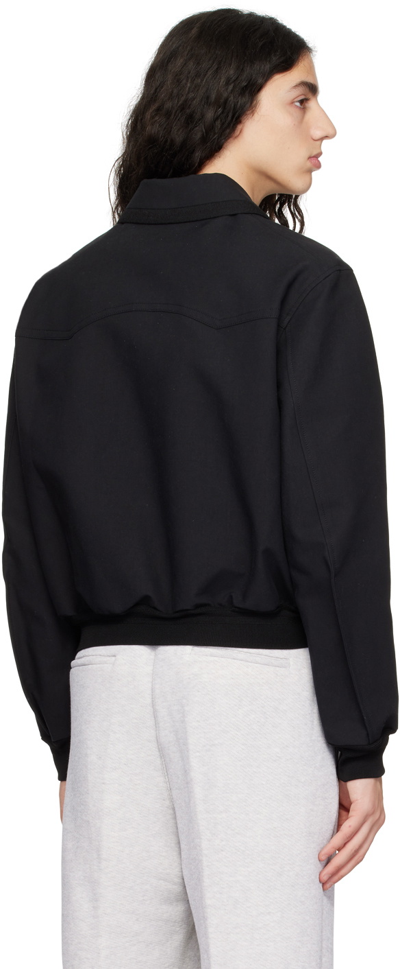 Recto Black Contrast Jacket Recto