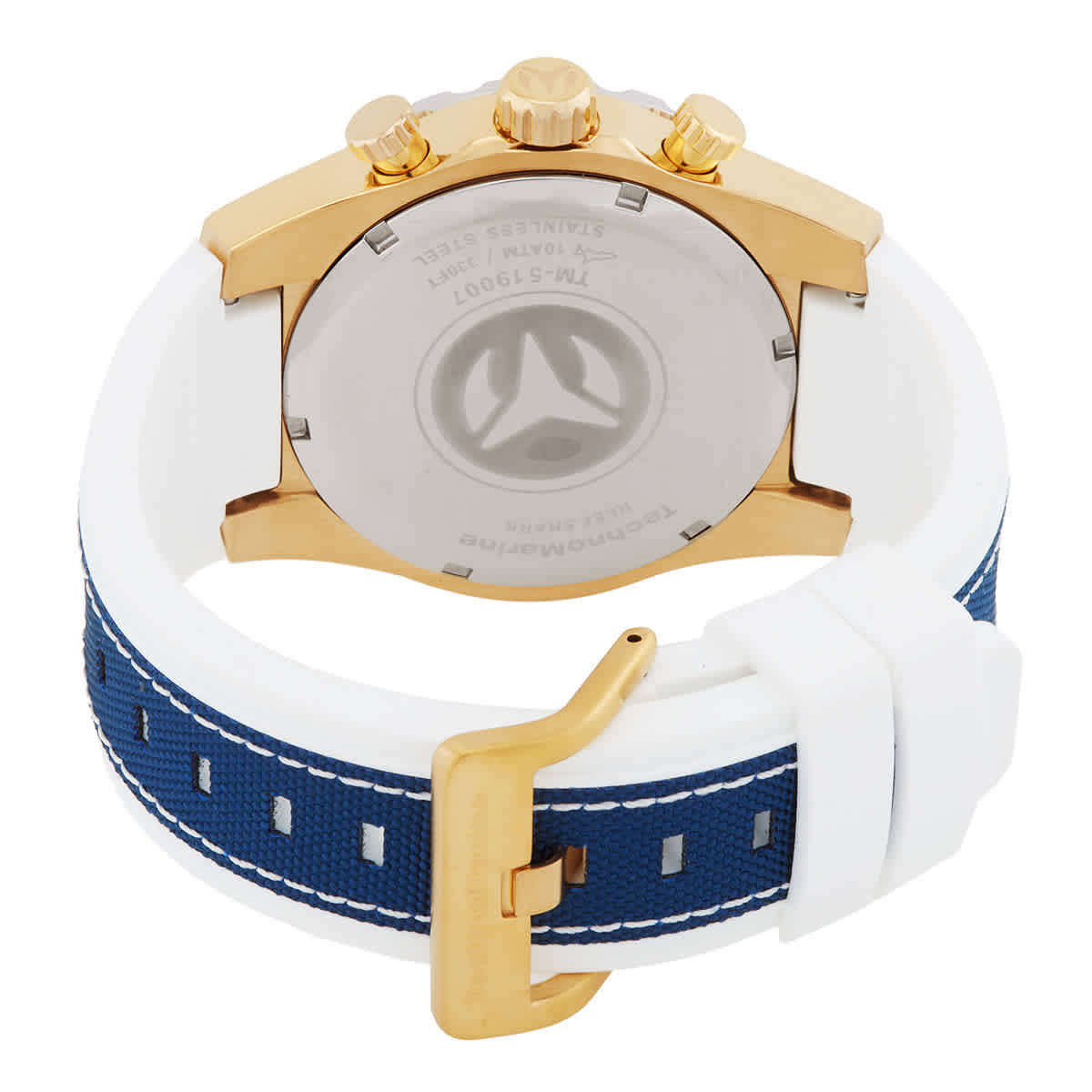 Technomarine Reef Chronograph Quartz Blue Dial Mens Watch TM-519007 ...