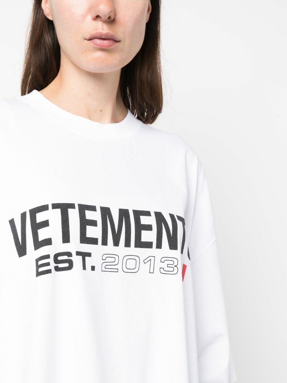 VETEMENTS - Logo Cotton T-shirt Vetements