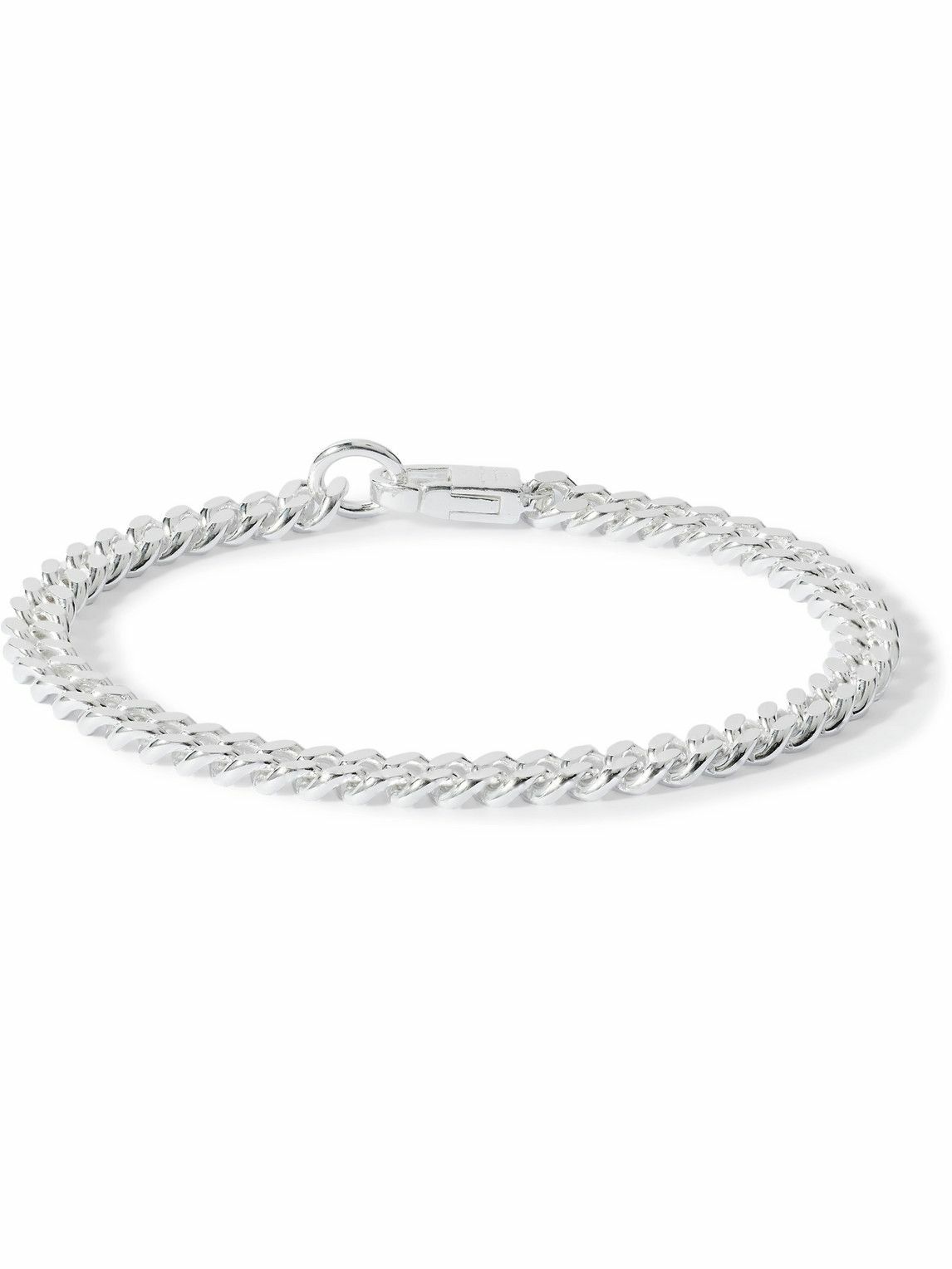 Hatton Labs - Medium Silver Cuban Chain Bracelet - Silver Hatton Labs