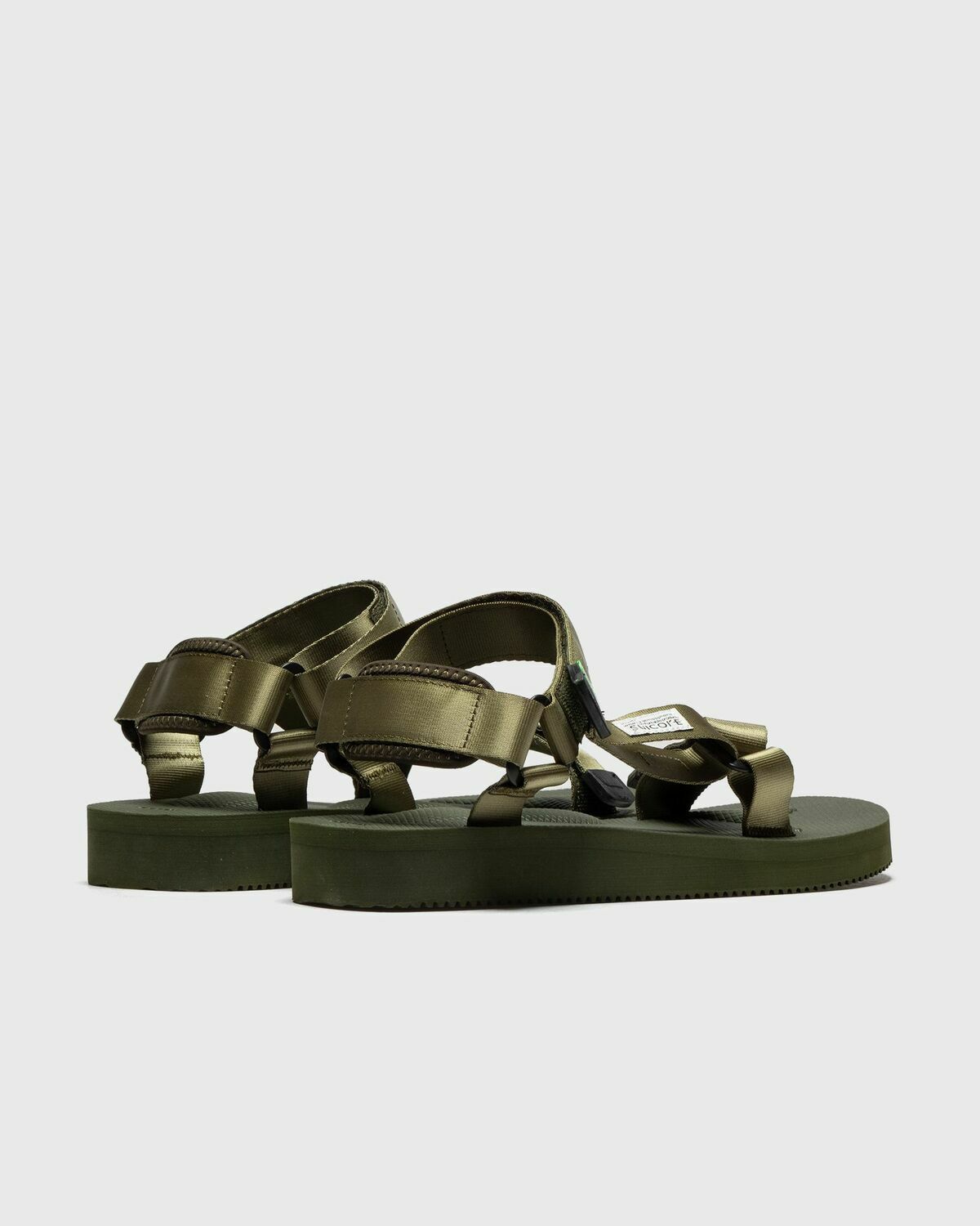 Suicoke Depa Cab Green Sandals & Slides Suicoke