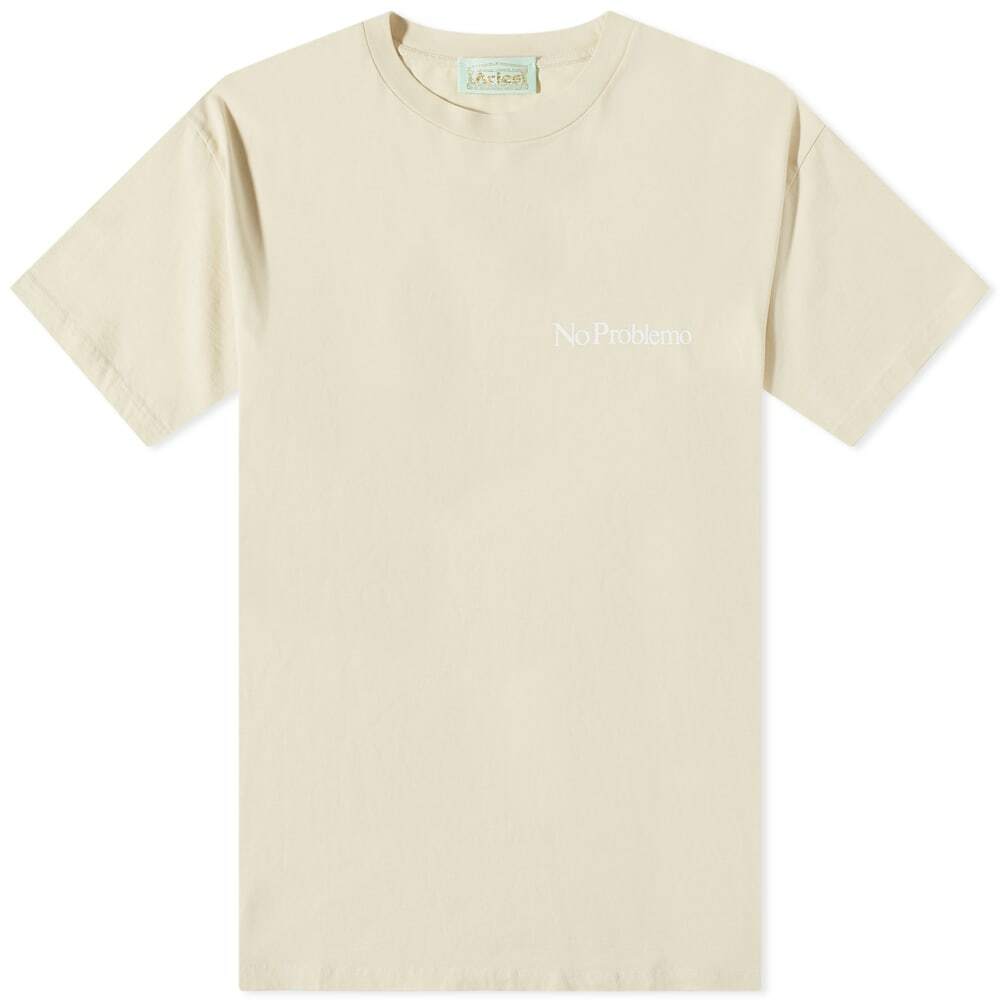 Aries Mini Problemo T-Shirt in Alabaster ARIES