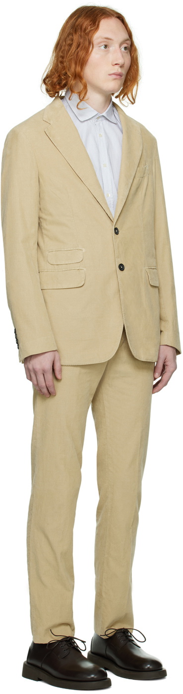 Massimo Alba Beige Sloop Suit Massimo Alba