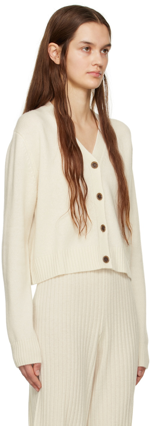 LISA YANG Off-White 'The Marion' Cardigan Lisa Yang