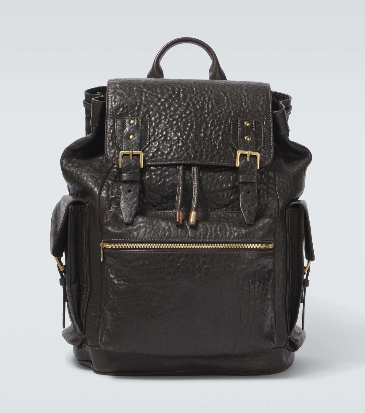 Brunello Cucinelli Leather backpack Brunello Cucinelli