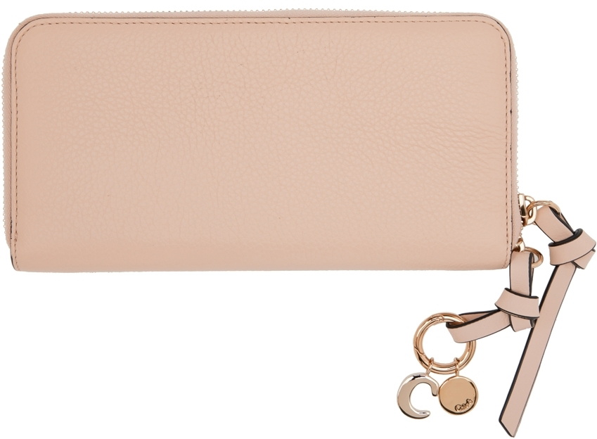 Chloé Pink Long Alphabet Wallet Chloe