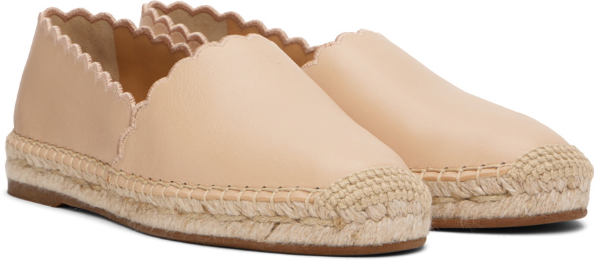 Chloé Beige Pary Espadrilles Chloe