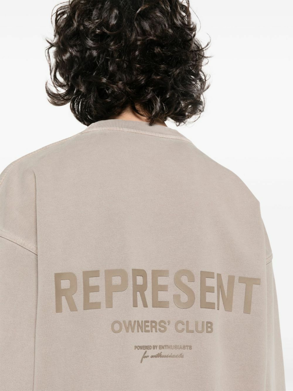 Represent Grey Owners' Club Cotton Sweatshirt Represent