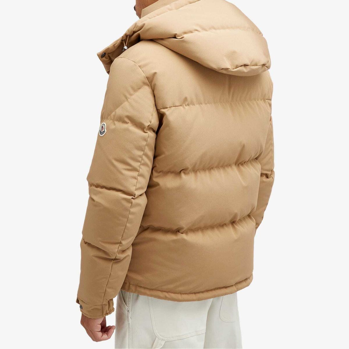 Moncler Men's Fornas Micro Cotton Jacket in Brown Moncler