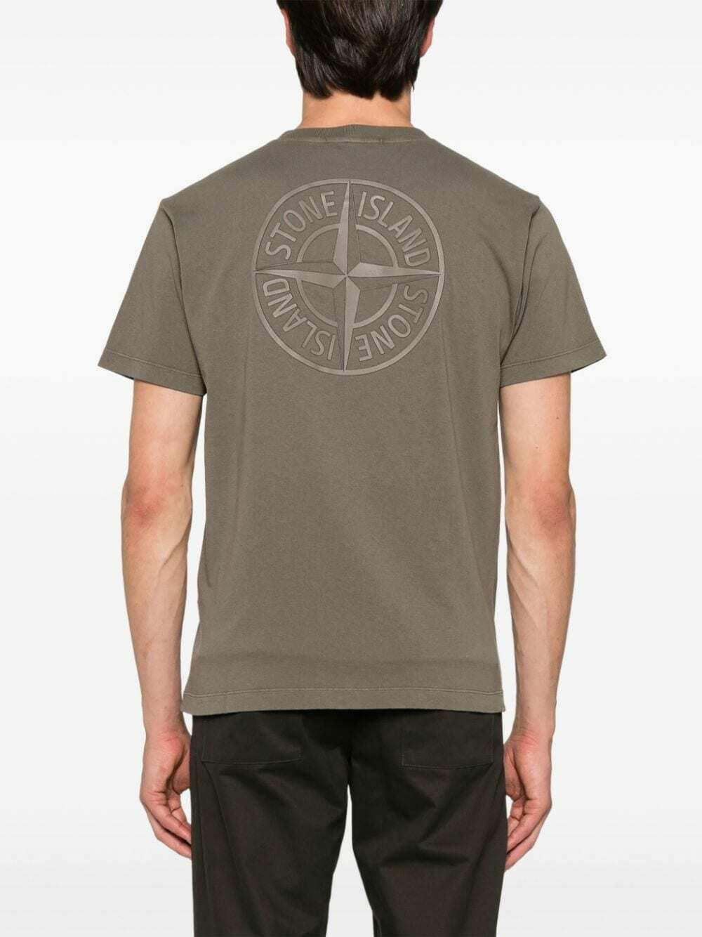STONE ISLAND - Logo Cotton T-shirt Stone Island