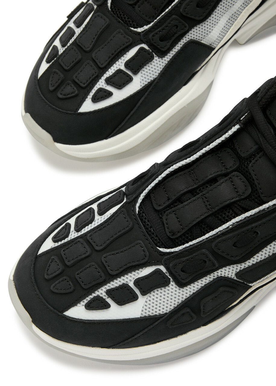 Amiri Bone Runner Panelled Mesh Sneakers Black Amiri