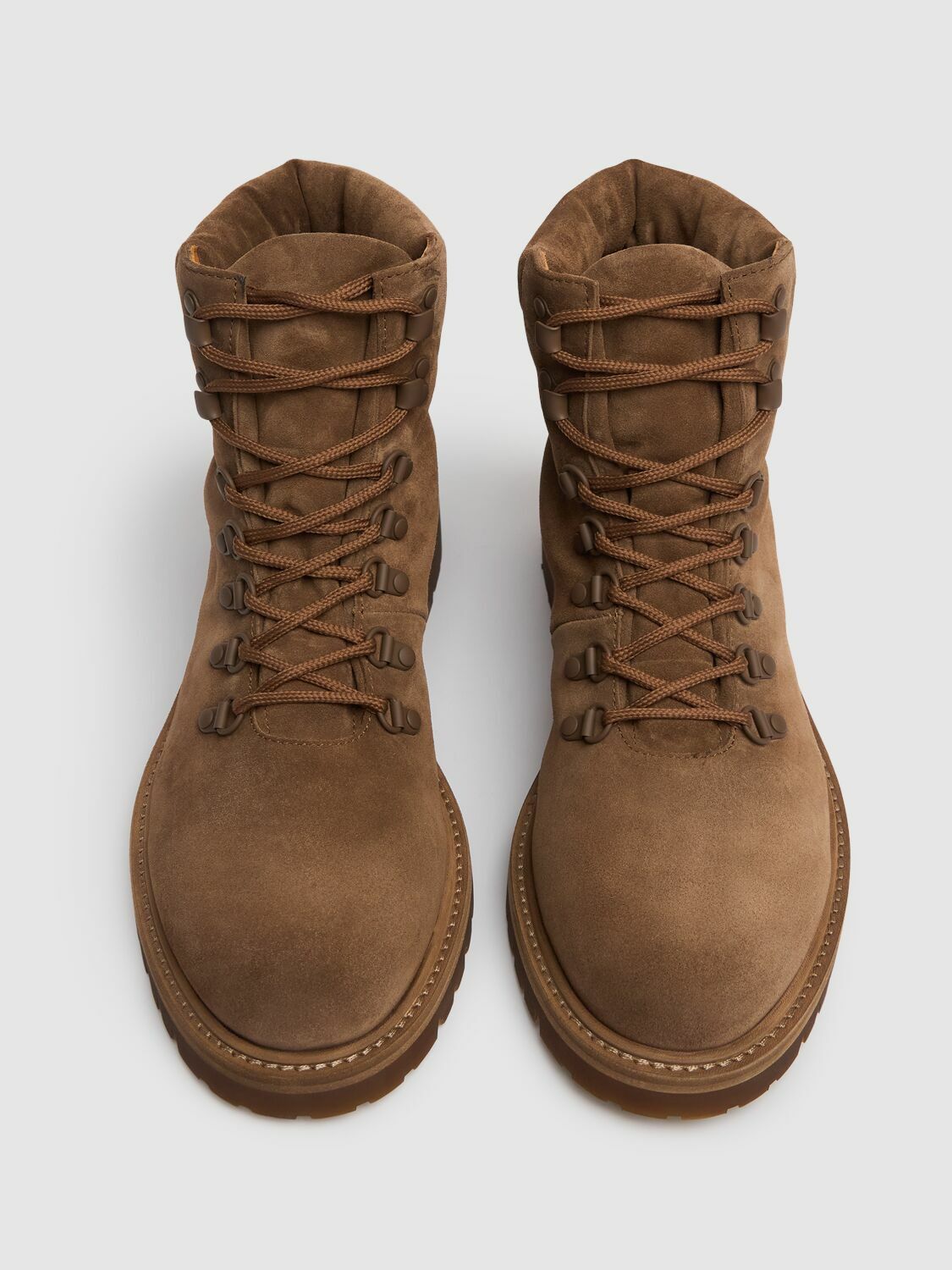 OFFICINE CREATIVE Boss Suede Lace-up Boots Officine Creative