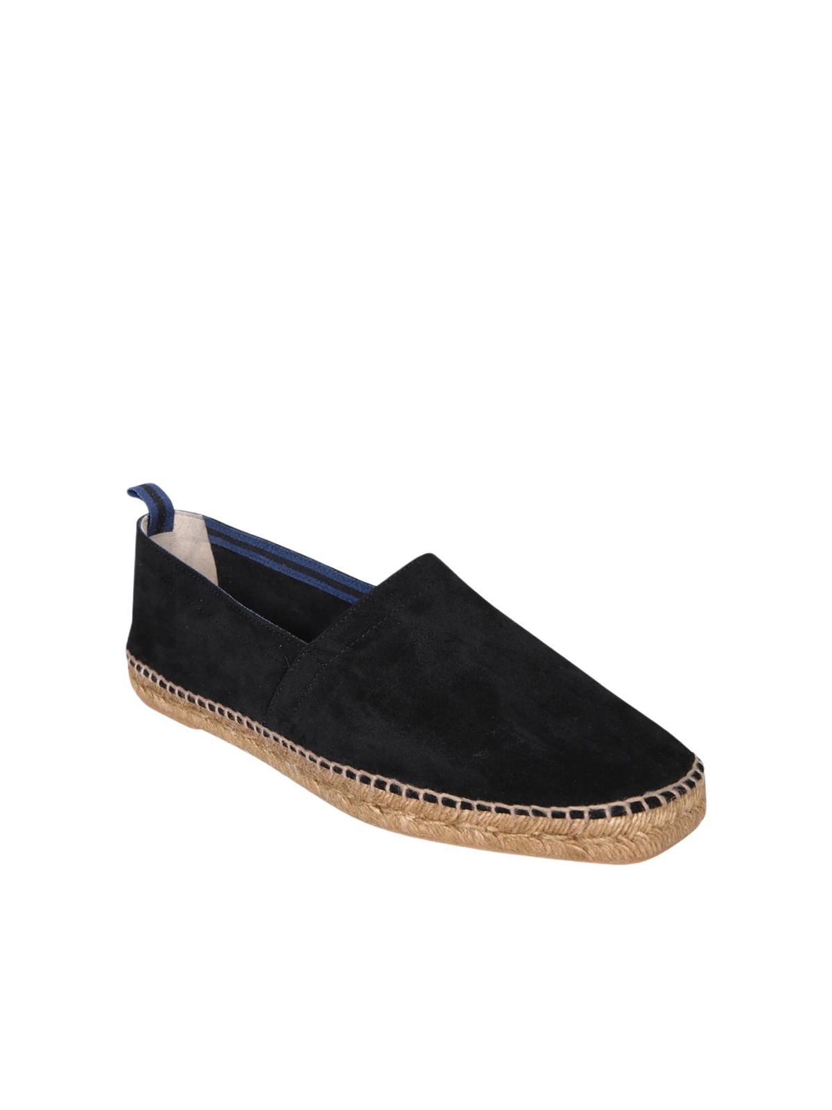 Castañer Pablo Suede Black Espadrilles Castaner
