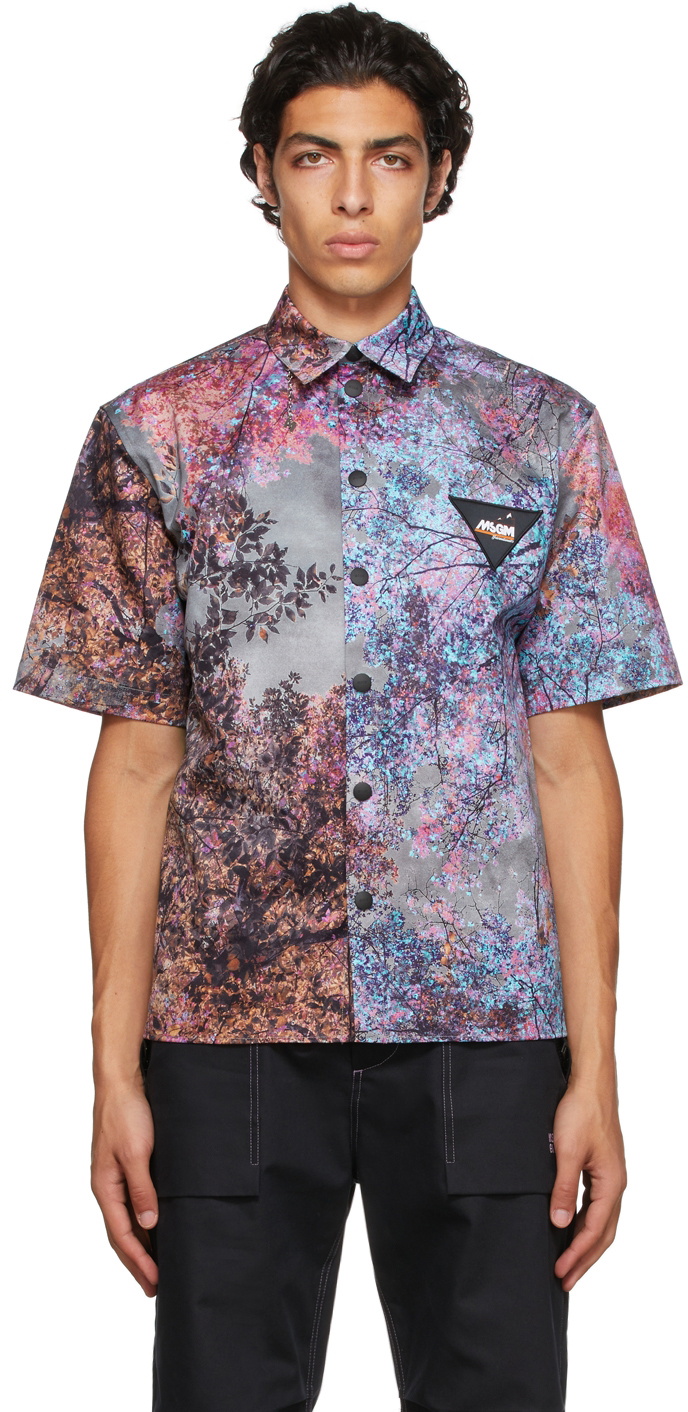MSGM Multicolor Camica Shirt MSGM