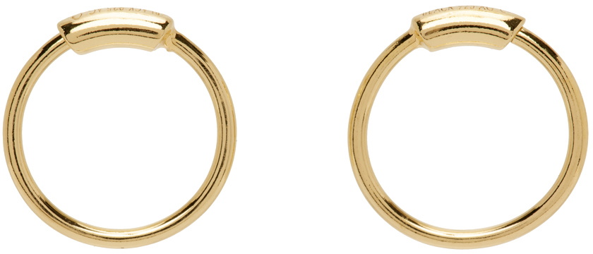 Maria Black Gold Basic 8 Hoop Earrings Maria Black