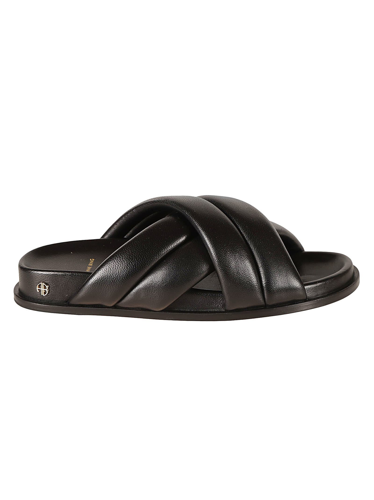 Anine Bing Padded Cross Strap Sliders ANINE BING