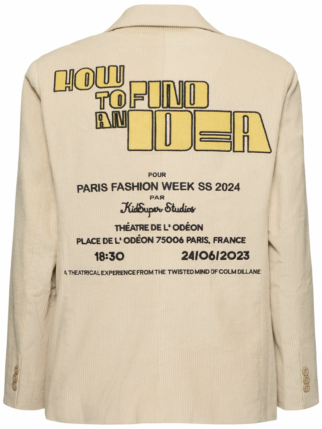KIDSUPER STUDIOS How To Find An Idea Printed Jacket KidSuper