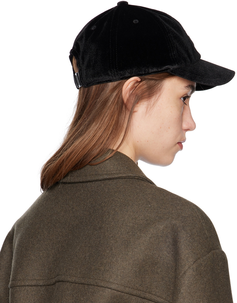 rag & bone Black Addison Baseball Cap Rag and Bone