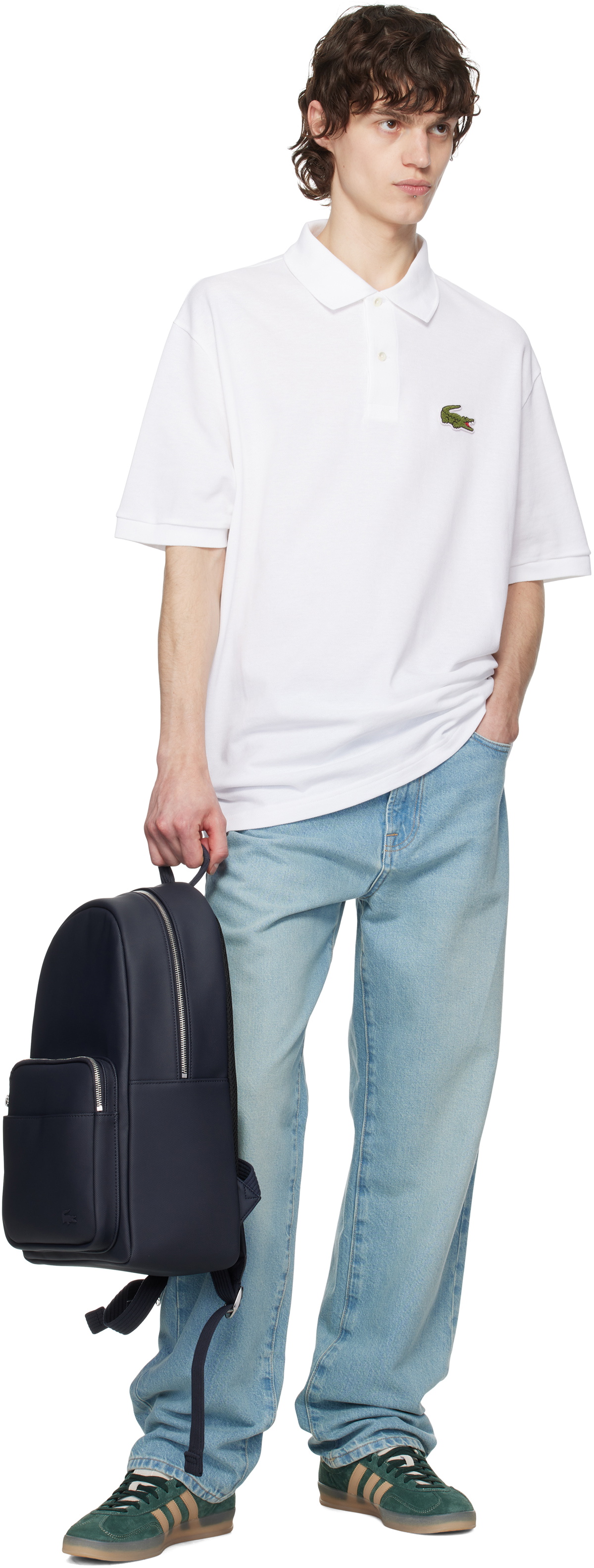 Lacoste Navy Classic Backpack Lacoste