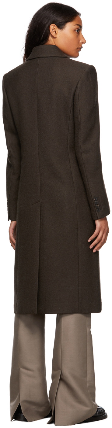 LOW CLASSIC Brown Single Mac Coat Low Classic