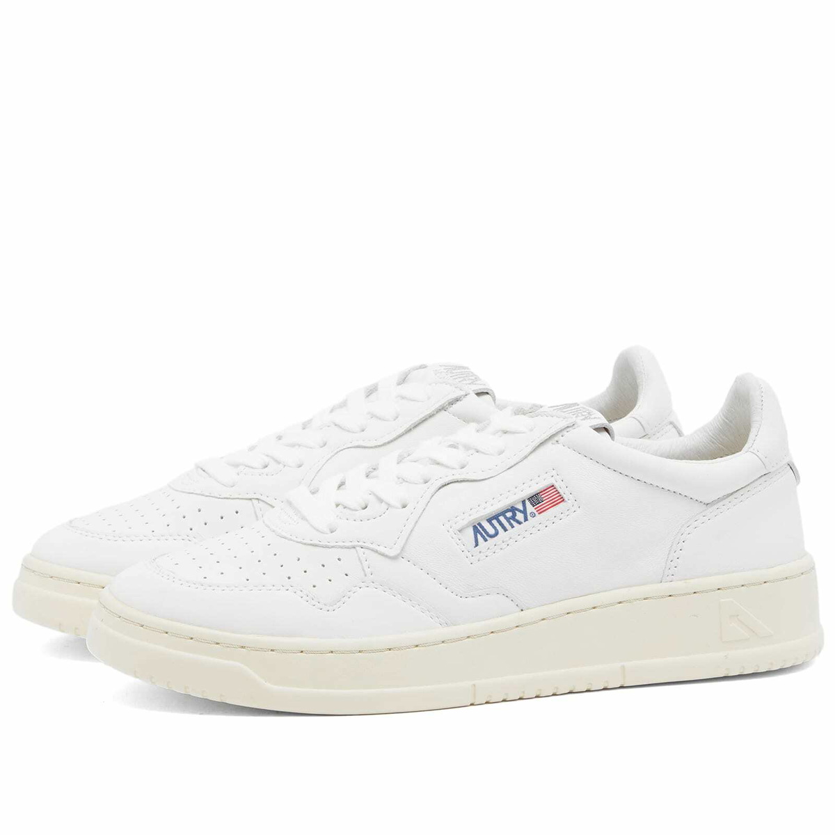 Autry Women's Medalist Low Sneakers in White Autry