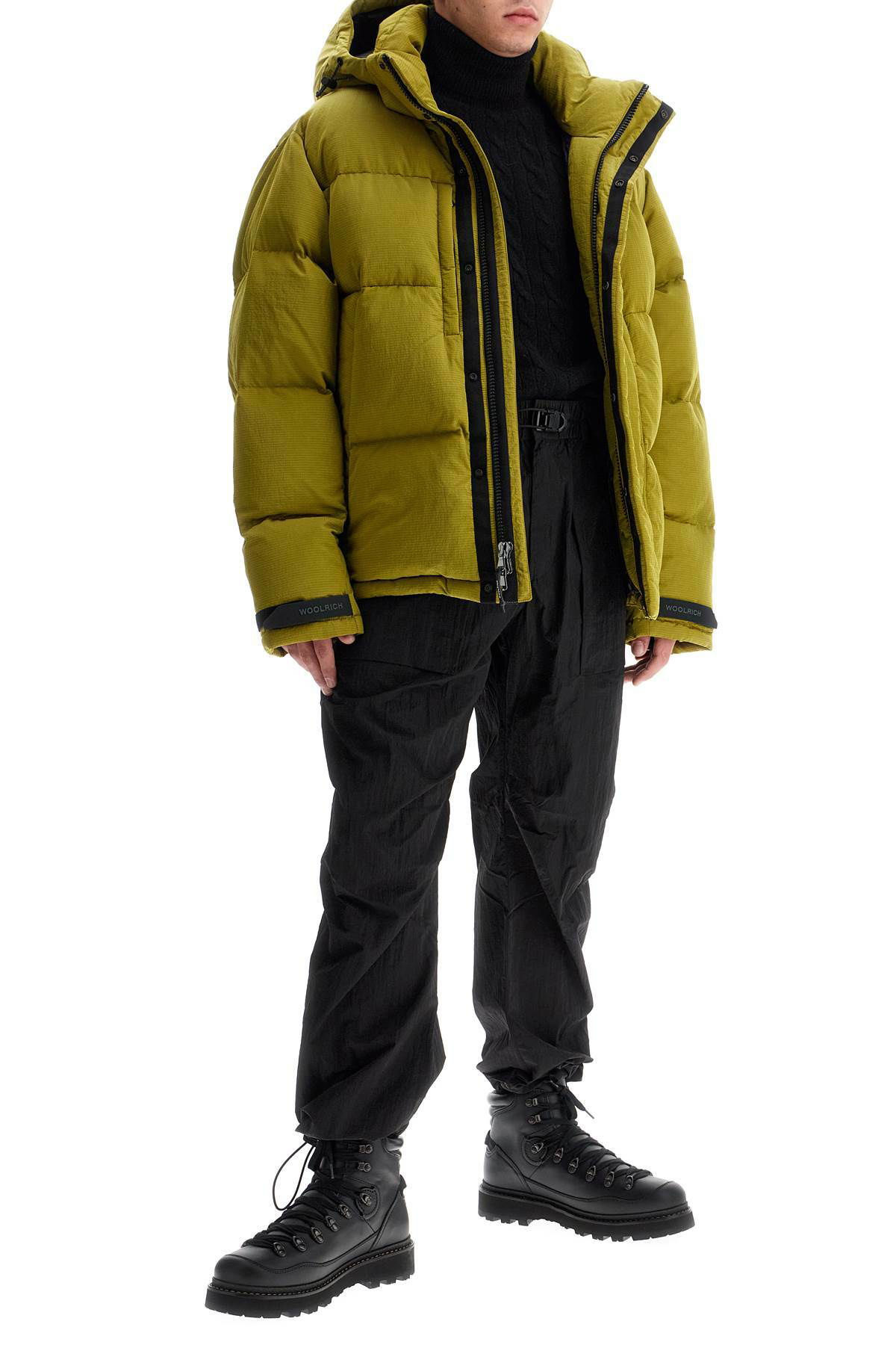 WOOLRICH ripstop tech pants for Black Woolrich