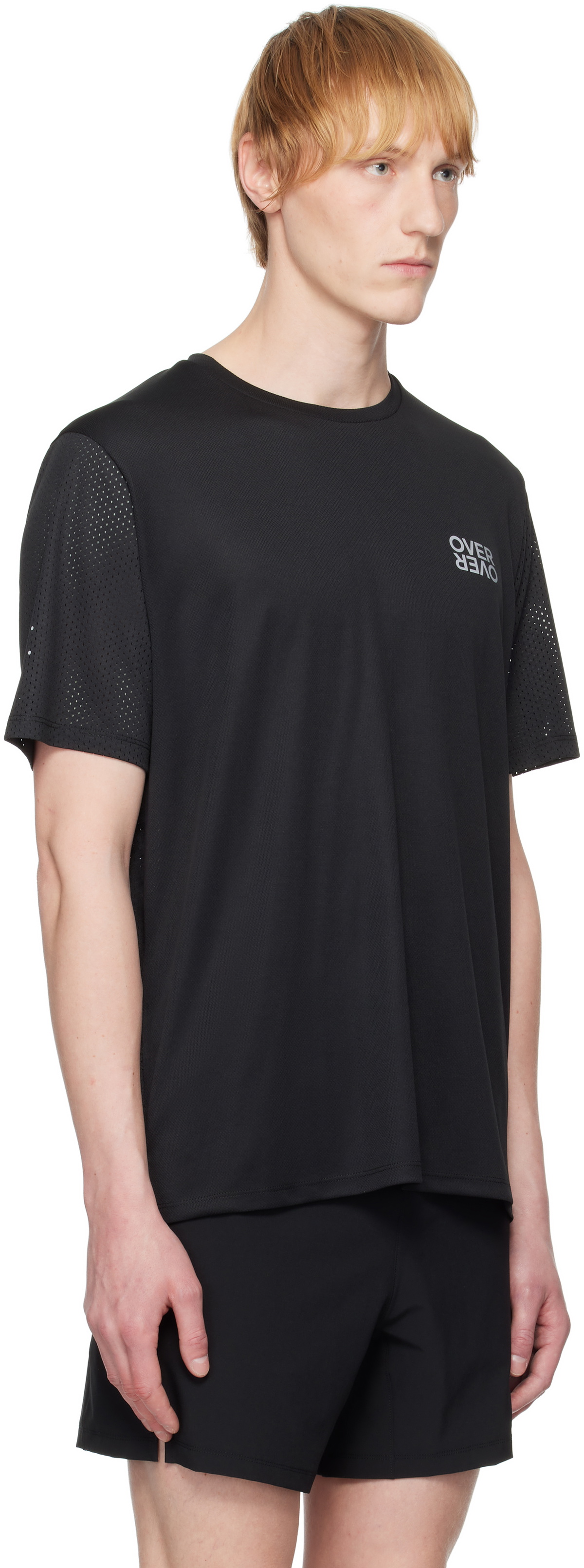 OVER OVER Black Sport T-shirt OVER OVER