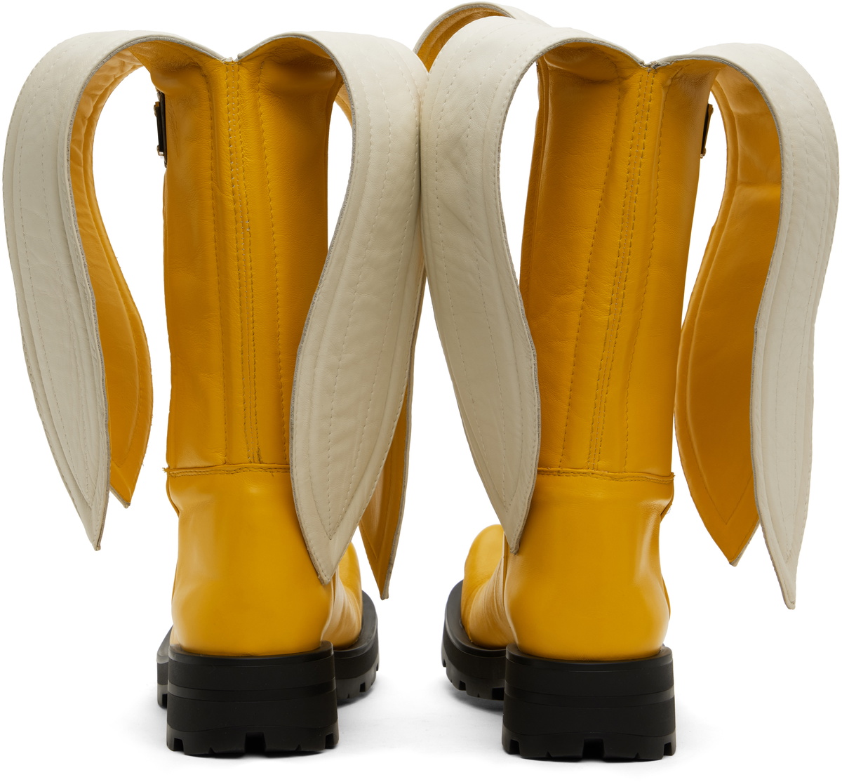 Charles Jeffrey LOVERBOY Yellow Banana Moggies Boots Charles Jeffrey ...