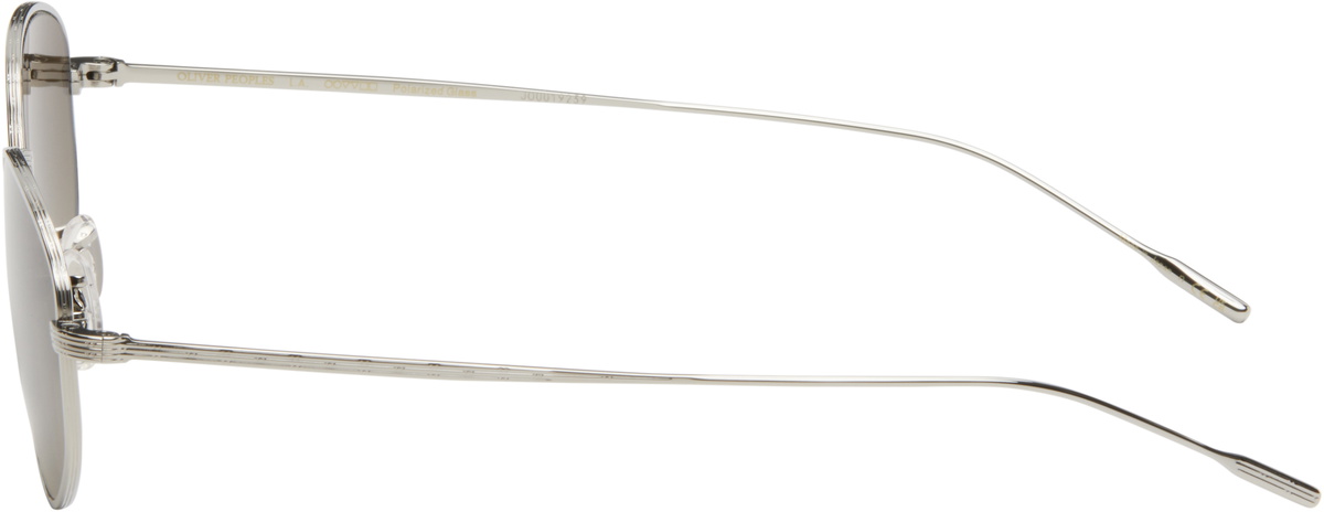 Oliver Peoples Silver Estra Sunglasses Oliver Peoples