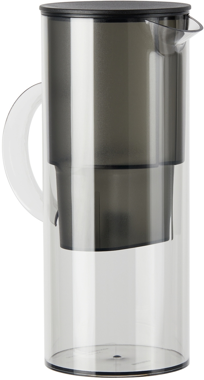 Stelton Grey Water Filter Jug, 2L Stelton