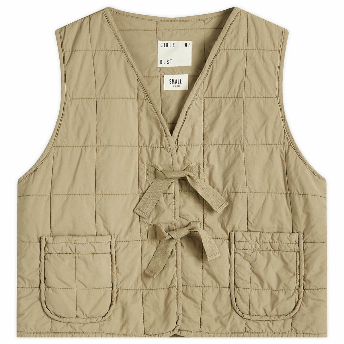 Girls of Dust Women's Quilted Life Vest in Elmwood Girls of Dust
