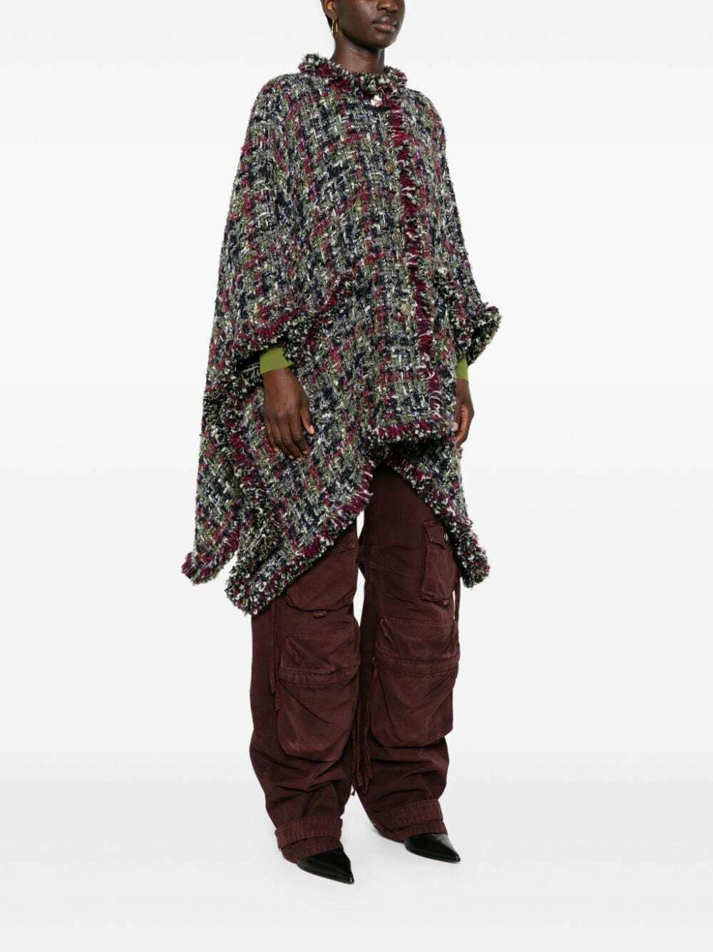 ETRO - Wool Tweed Cape Etro