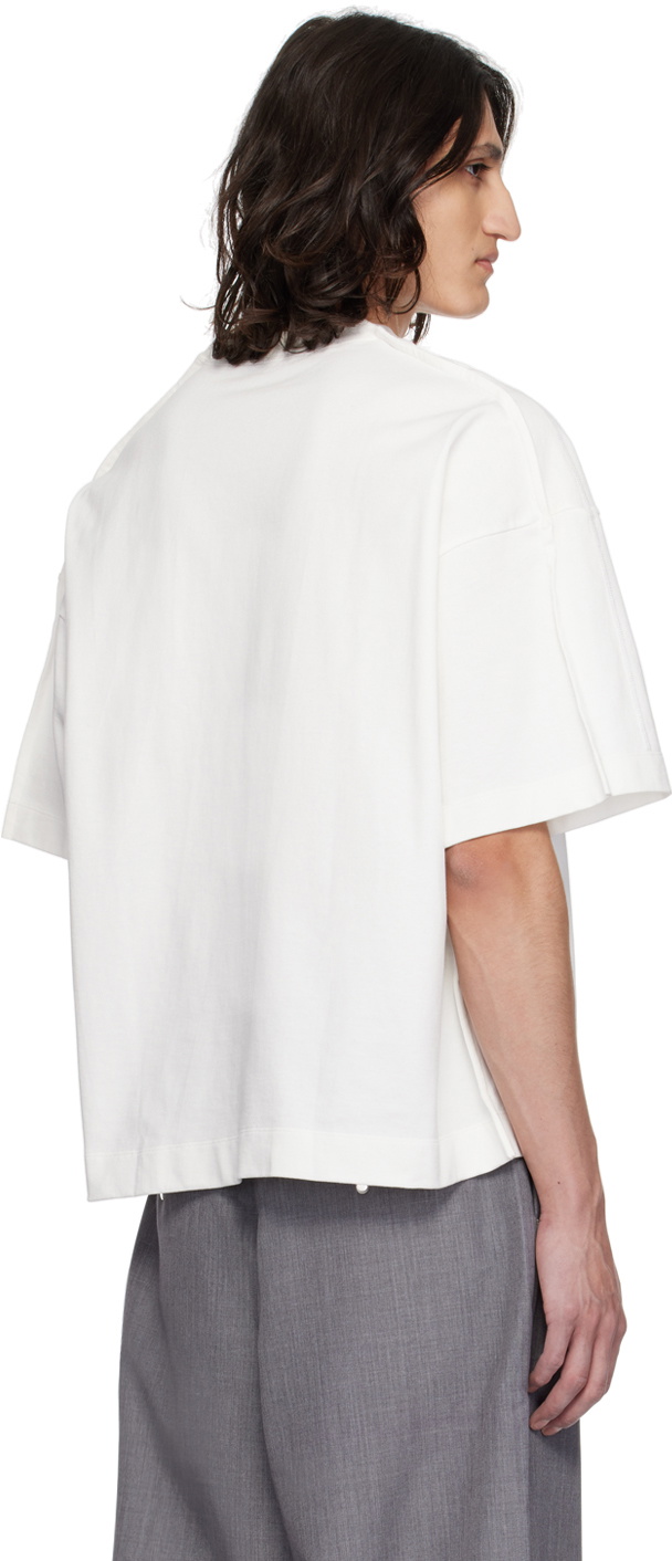 Karmuel Young White Square T-Shirt