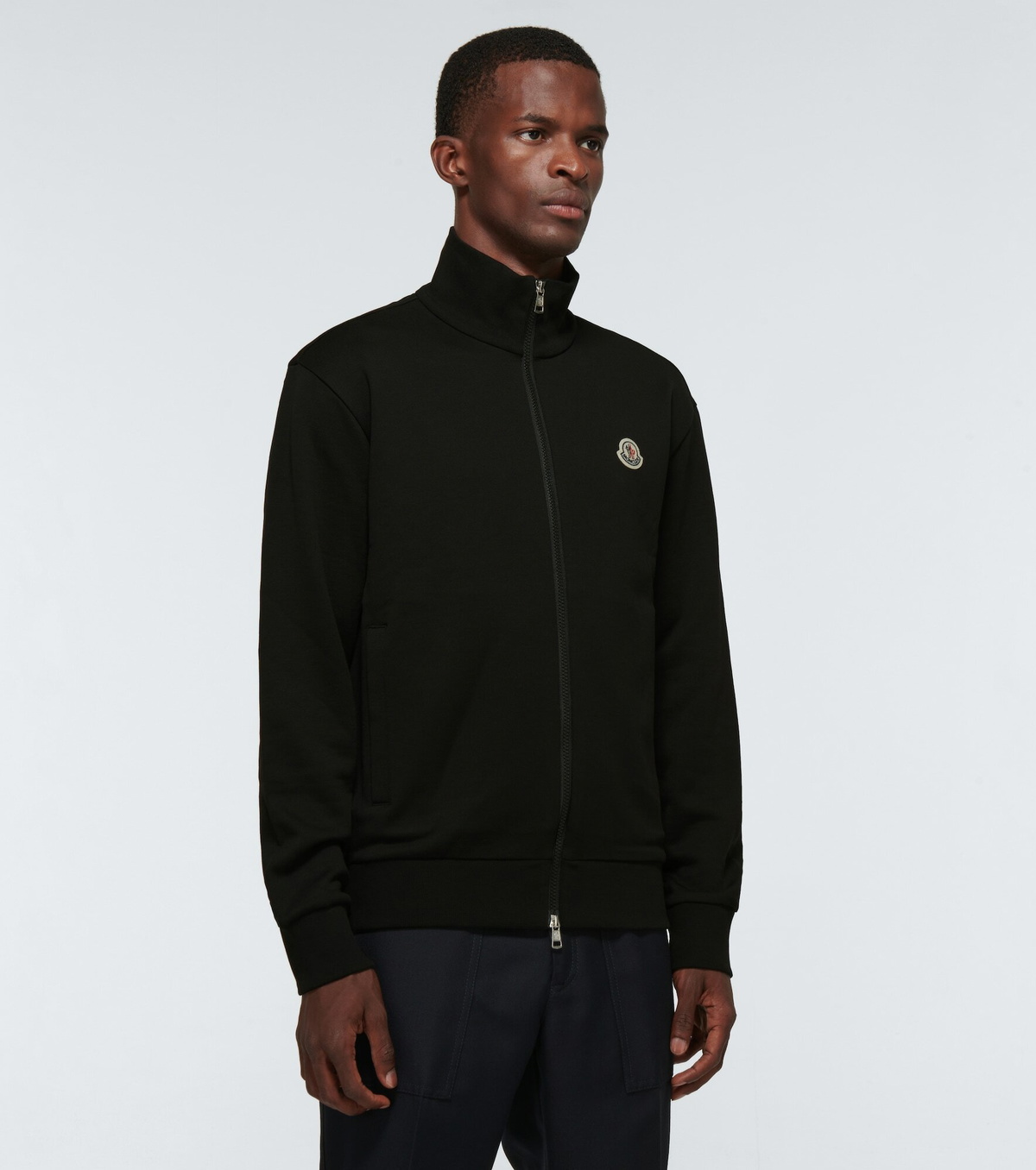 Moncler - Zipped cotton jacket Moncler