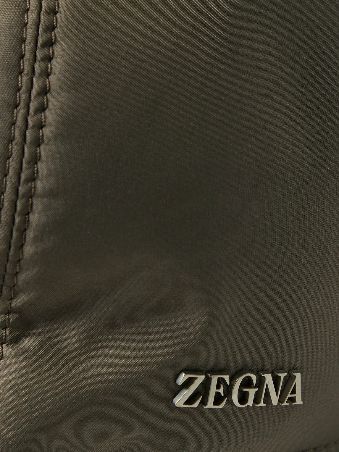 Zegna - Brezza Logo-Embellished Shell Baseball Cap - Green Zegna