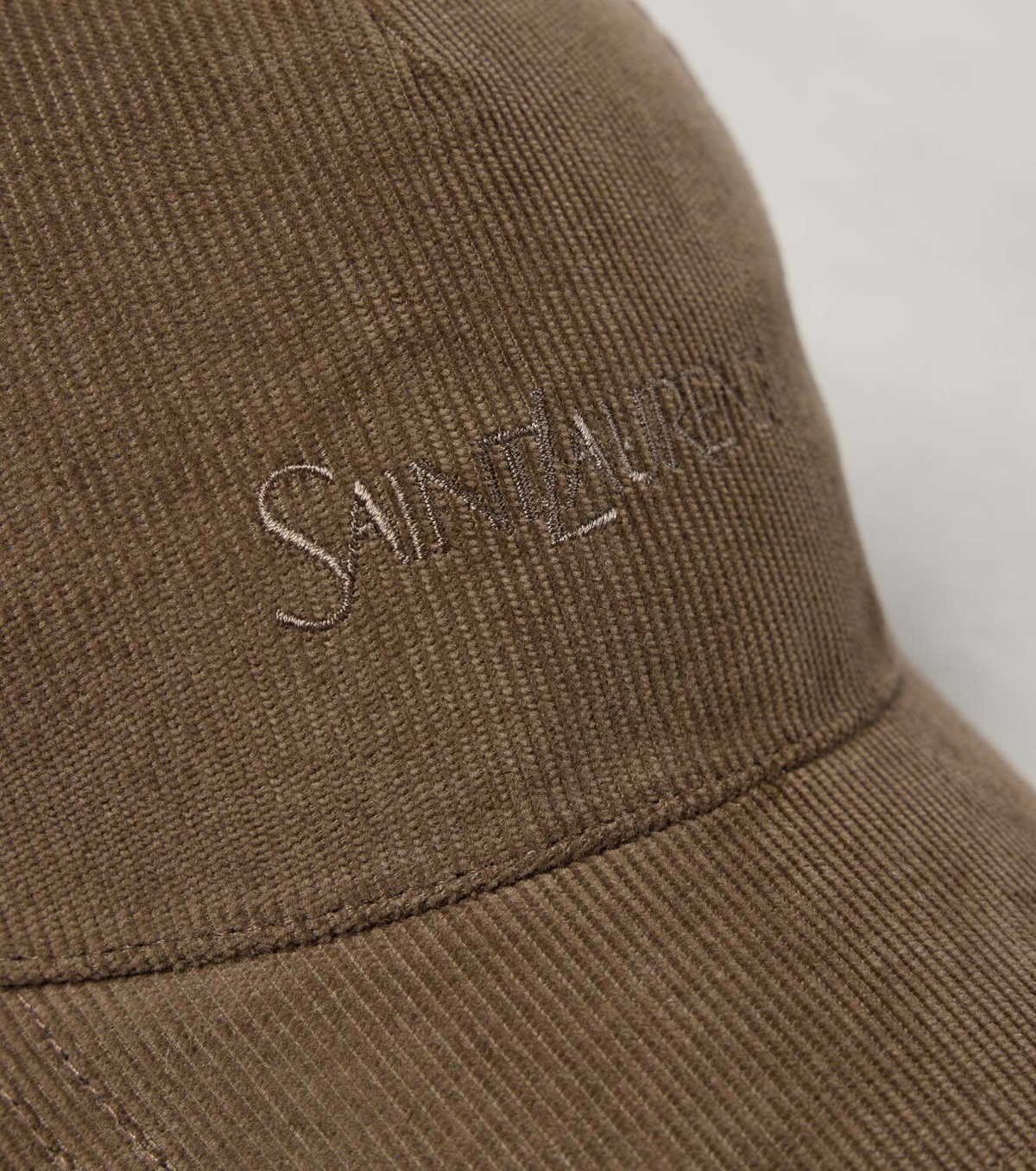 Saint Laurent Corduroy baseball cap Saint Laurent