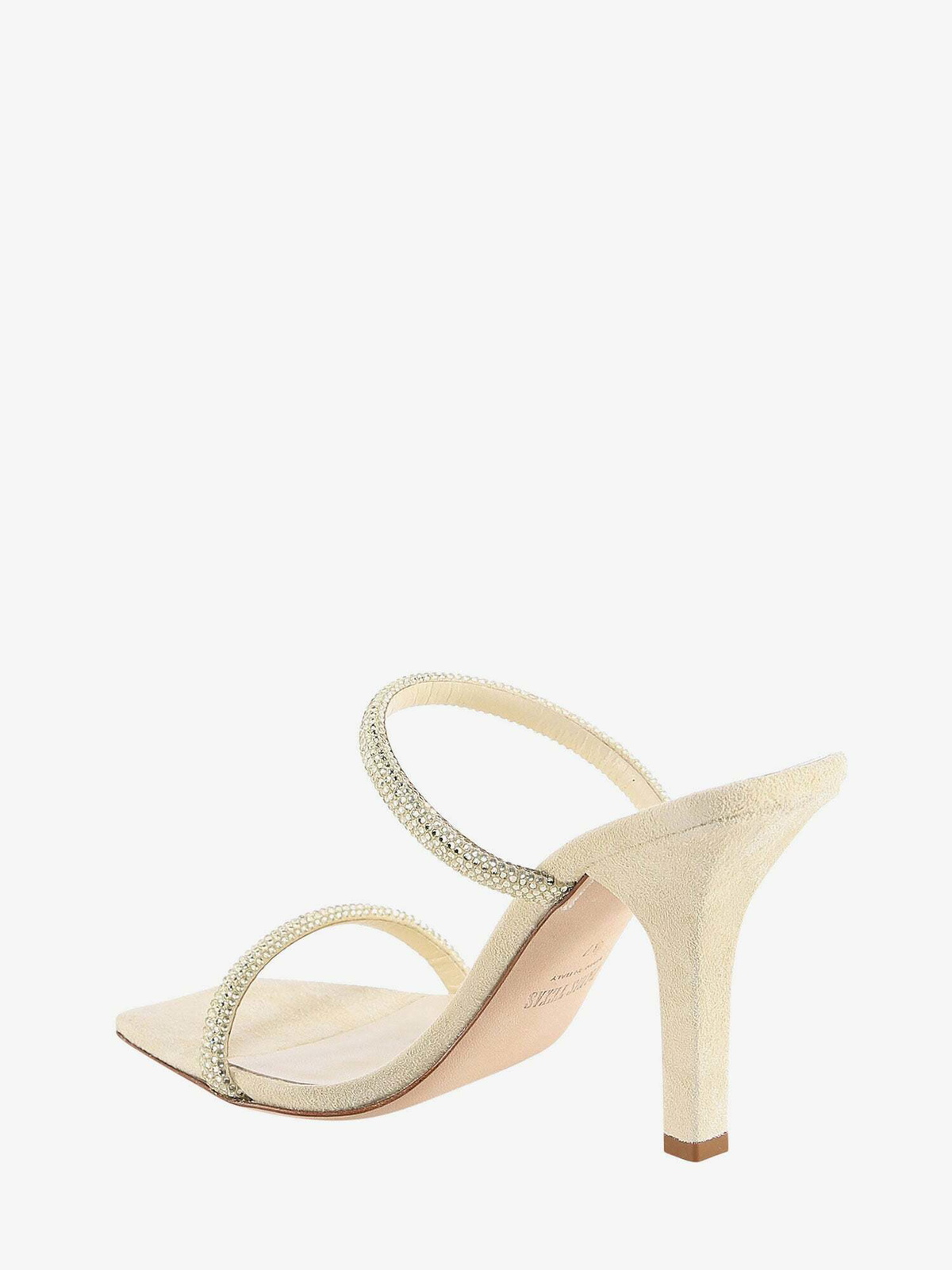 Paris Texas Holly Linda Mule Beige Womens Paris Texas