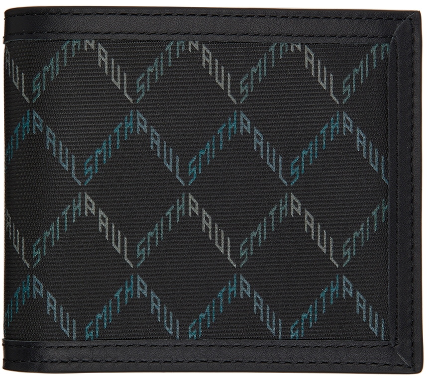 Paul Smith Black Monogram ZipWallet Paul Smith
