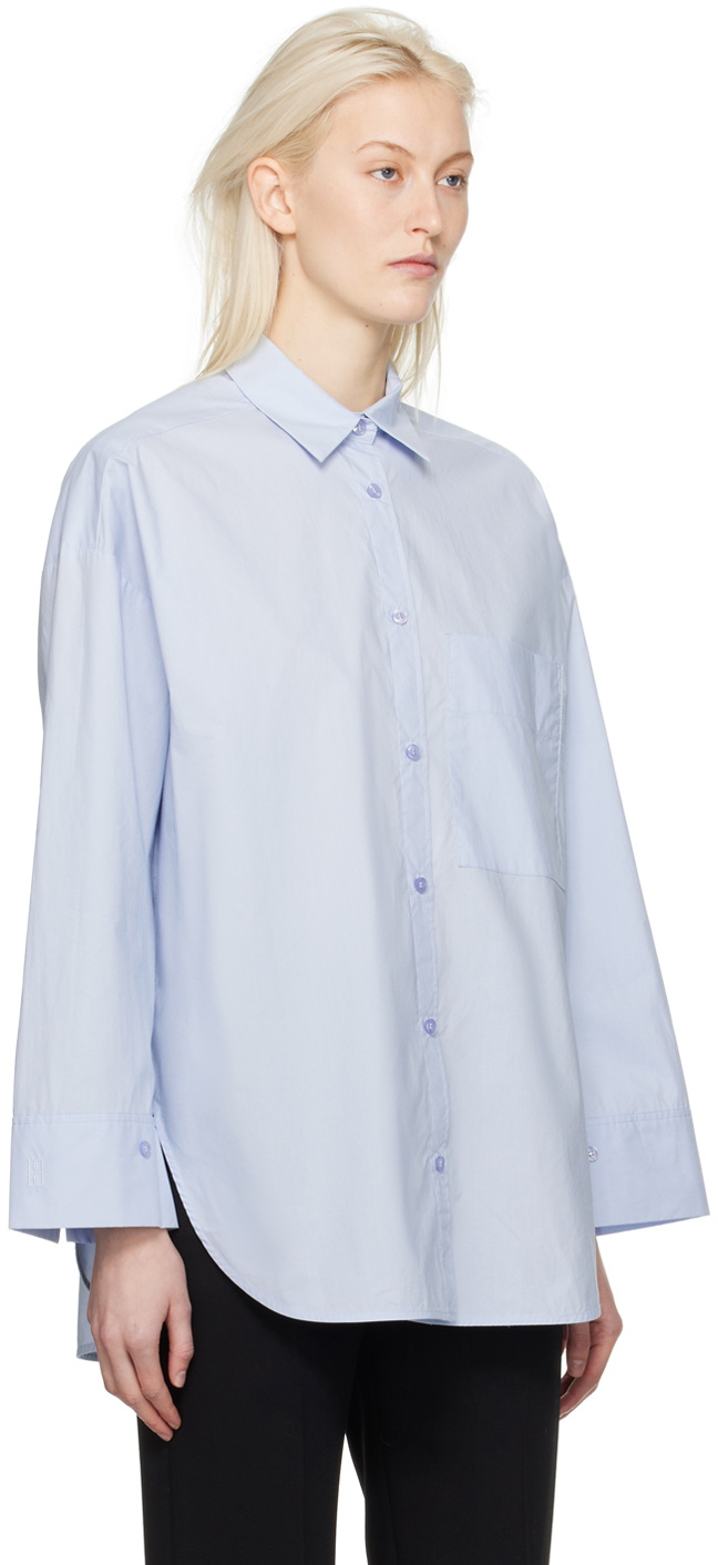 by Malene Birger Blue Derris Shirt by Malene Birger