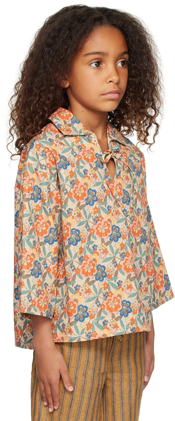 Caramel Kids Multicolor Artichoke Blouse